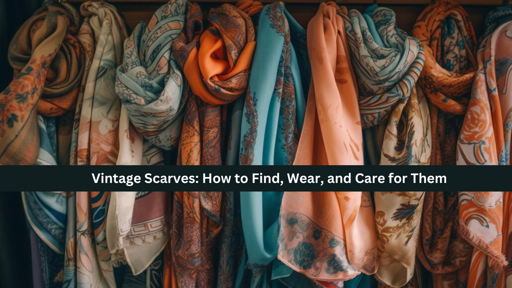Vintage Scarves: How to Find, Wear, and Care for Them – Pop Fashion